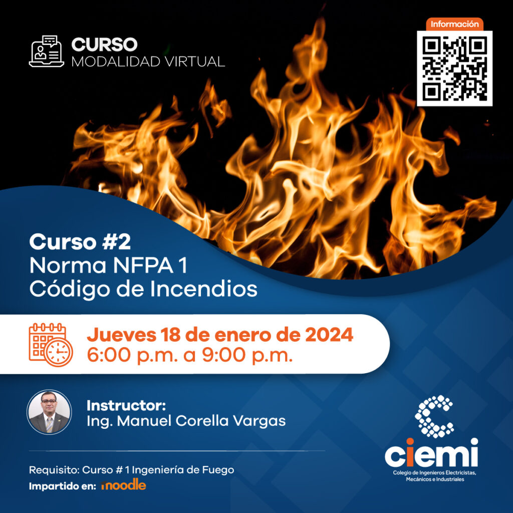 Curso #2 Norma NFPA 1 Código de Incendios - CIEMI