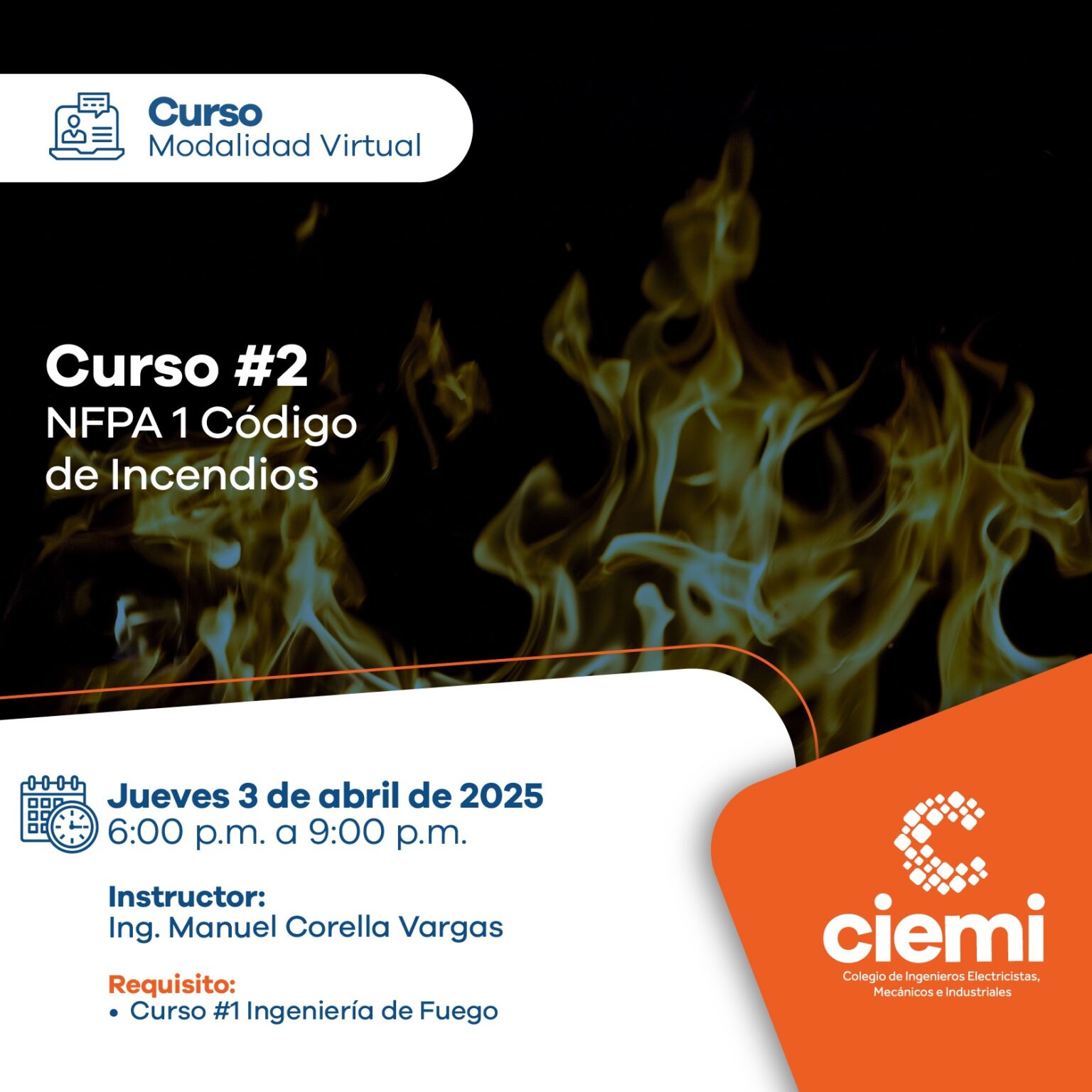 Curso #2 Norma NFPA 1 Código de Incendios - CIEMI