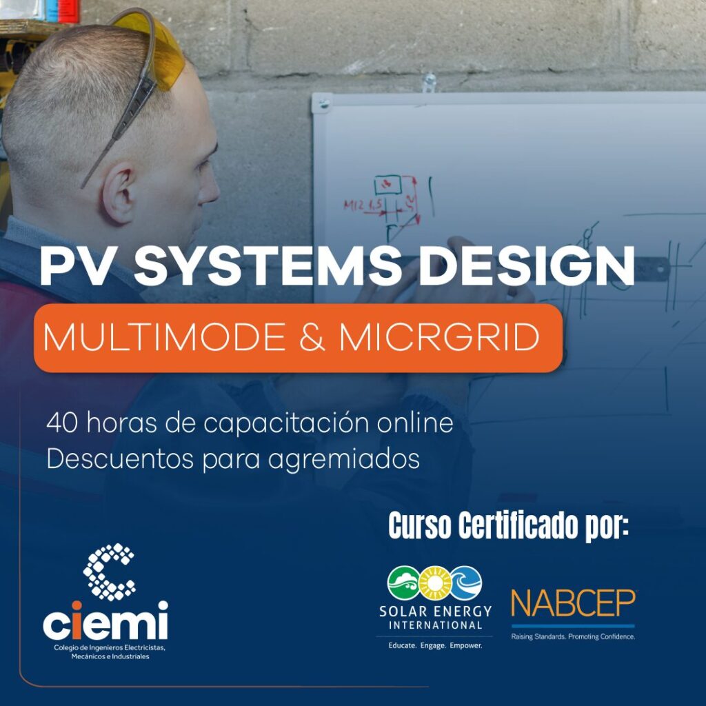 Curso PVOL303: Advanced PV Multimode & MicrogridDesign (Battery-based ...